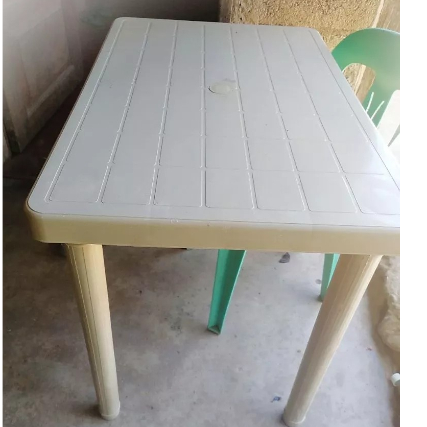 BUNNY TABLE 24X36 PLASTIC MONOBLOC TABLE HIGH QUALITY | Shopee Philippines