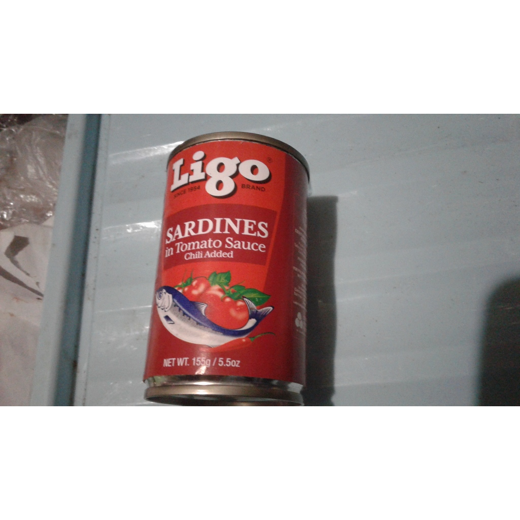 LIGO SARDINES RED CHILI TOMATO SAUCE HALAL FOOD RTE PHIL hot CAN SNACKS ...