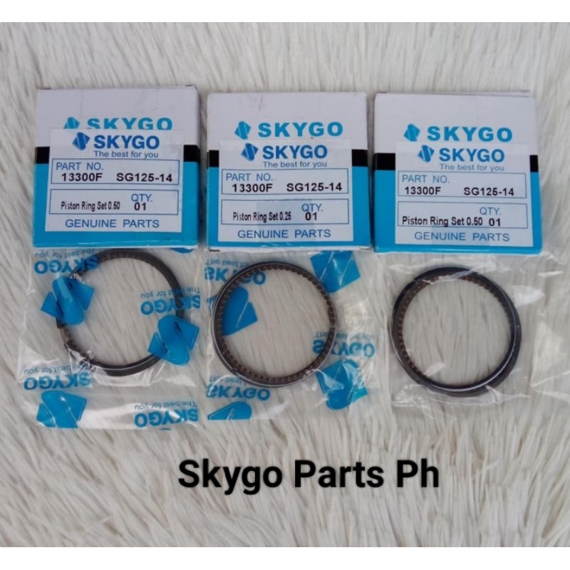 Skygo Genuine Piston Ring Set / Hero 125 | Shopee Philippines