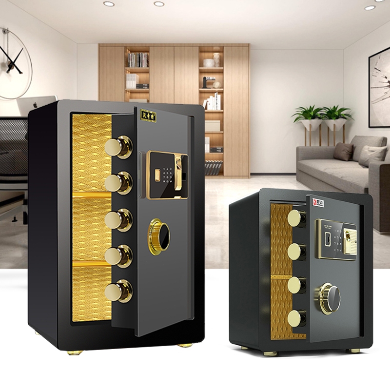 Vault Safety Box Electronic Password Safe Home Mini Safe Fireproof Anti ...