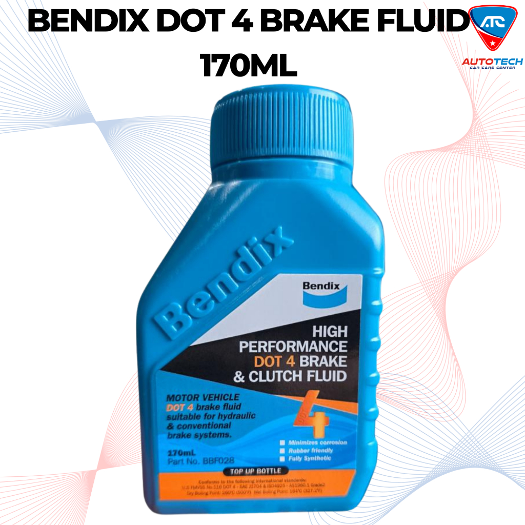 BENDIX DOT 4 BRAKE FLUID 170ML | Shopee Philippines