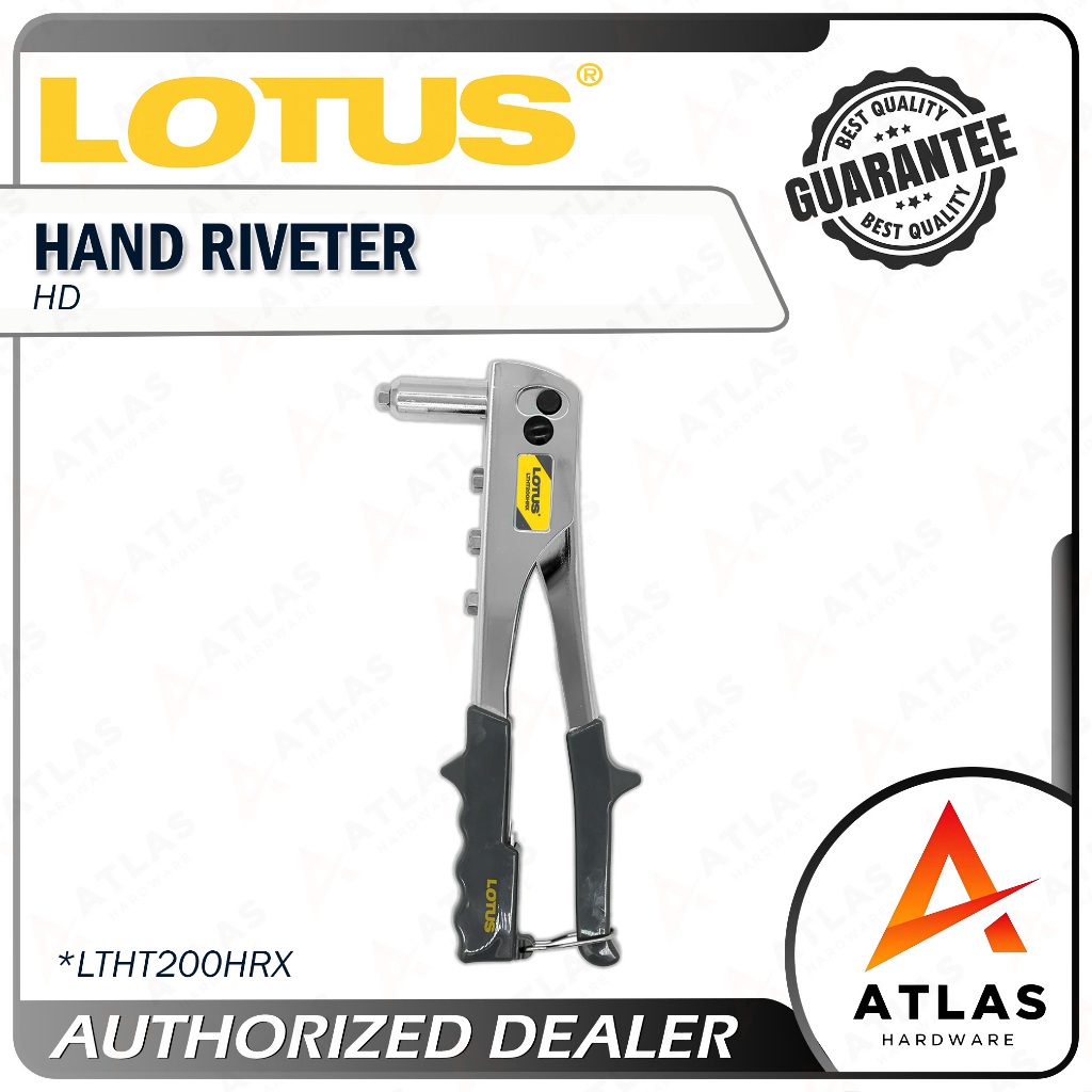 Lotus Hand Riveter HD Chrome LTHT200HRX | Shopee Philippines