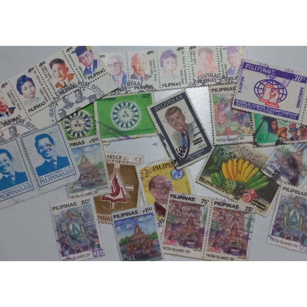 Philippine Vintage Stamps USED | Shopee Philippines