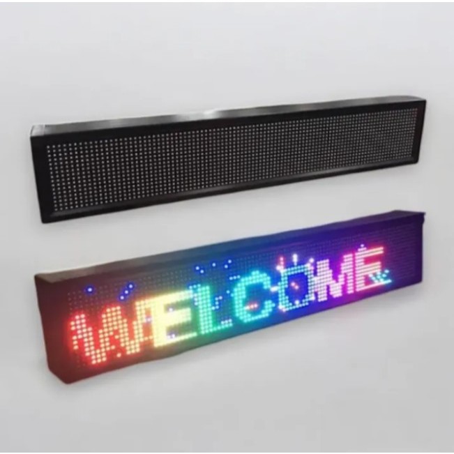 Customized Programmable LED Signage Screen Panel Module Indoor, RGB ...