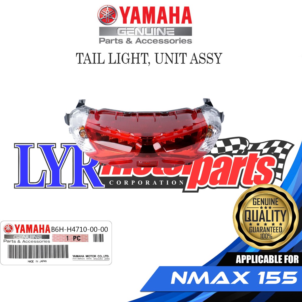 YAMAHA GENUINE TAIL LIGHT UNIT ASSY FOR NMAX 155 V2 ( B6H-H4710-00 ...