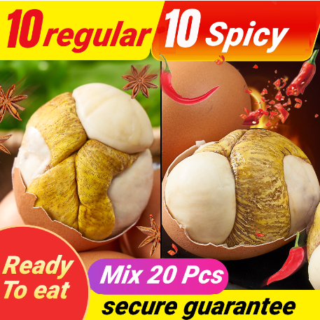 Mr.Squirrel Balut Egg Whole Box Wholesale Ready to Eat Spicy Balot ...