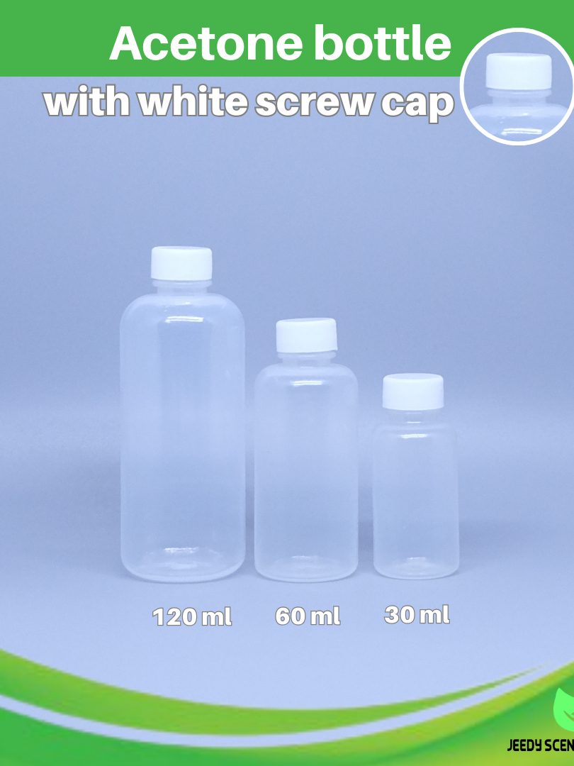 Acetone Bottles (Black/White cap) per 100 pcs | Shopee Philippines