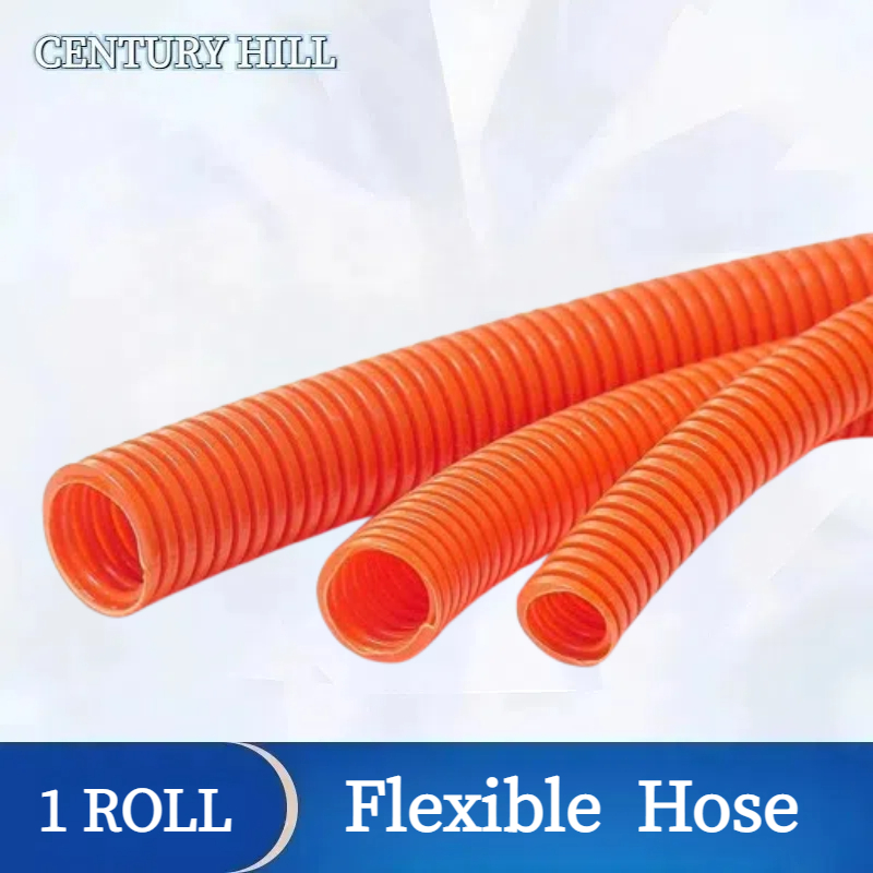 Pvc Orange Flexible Hose 1/2, 3/4'' (Per Meter) | Shopee Philippines