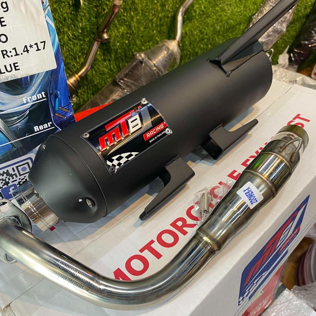 MT8 PIPE STAINLESS TIP CLICK / M3 / NMAX / AEROX / PCX / SKYDRIVE ...