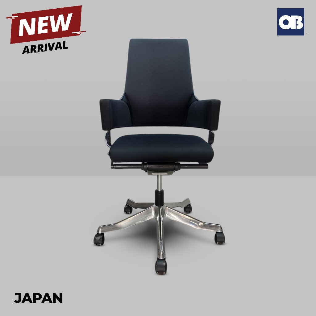 OB Swivel Chair Home Office Chair High Back Swivel Chair | Shopee ...
