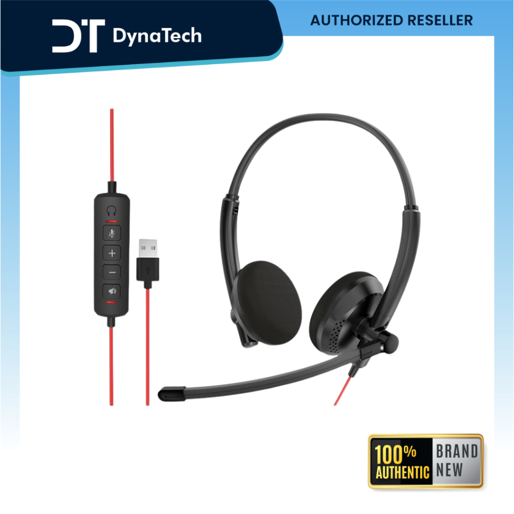 Livey LT-410DU USB Stereo Headset Black | Shopee Philippines
