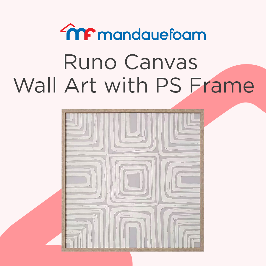 Mandaue Foam Runo Canvas Wall Art with PS Frame 60x60 cm | Shopee ...
