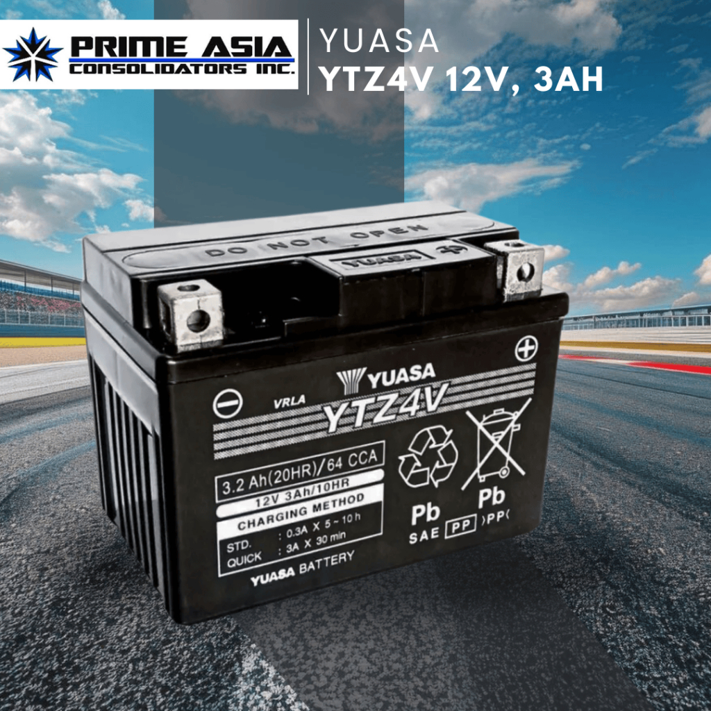 Yuasa YTZ4V Motorcycle Battery (Indonesia) | Shopee Philippines