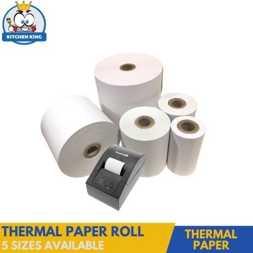 Thermal Paper Thermal Roll 57x 30mm/40mm/50mm/70mm/80x80mm [For Receipt ...