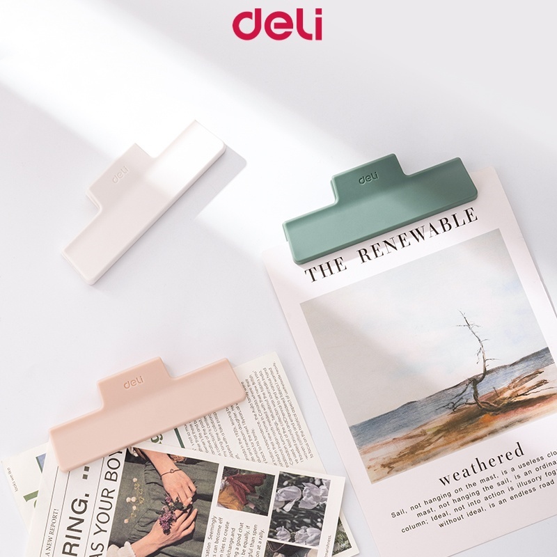 Deli INS Clip Paper Clamp Multifunctional Clip Sealing Clip For Office ...