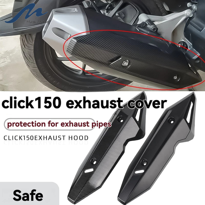 【Recommended by Creator】Honda Click V3 V2 Mud Muffler Cover Exhaust ...