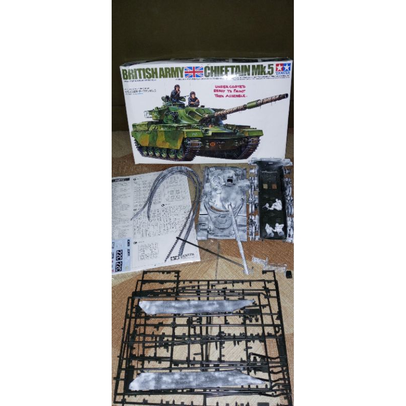 Tamiya British Army Chieftain model kit | Shopee Philippines