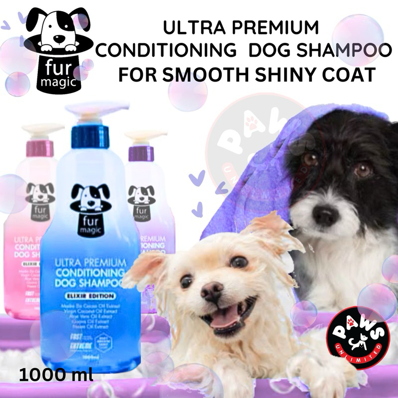 Fur Magic Ultra Premium Shampoo (Blue) 1000ml | Shopee Philippines