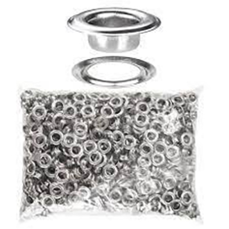 Eyelet 10mm 12mm For Tarpaulin Single And With Washer 1000 Pcs Grommet ...