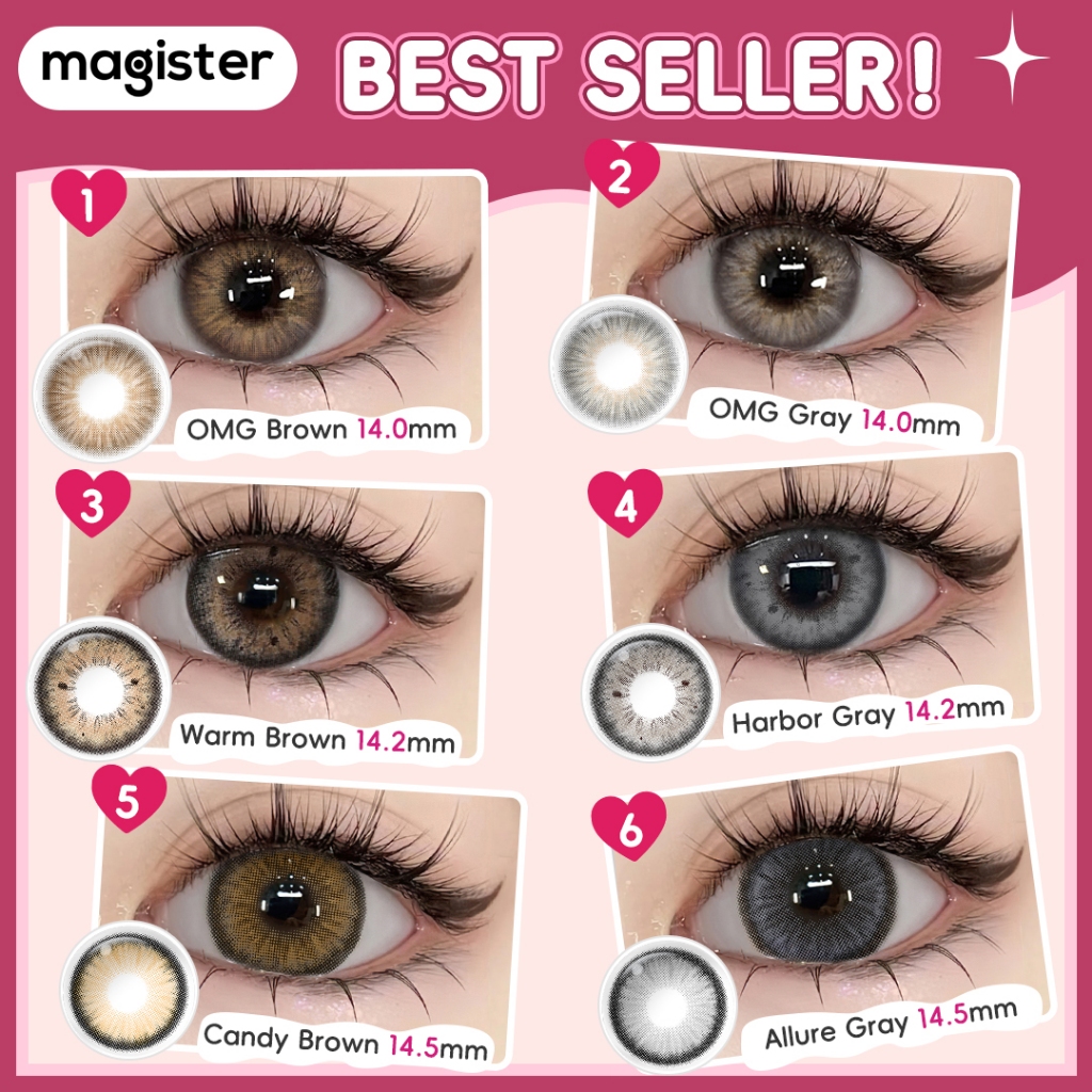 Magister OMG Contact Lenses Colorful Natural Soft Lense No Degree ...