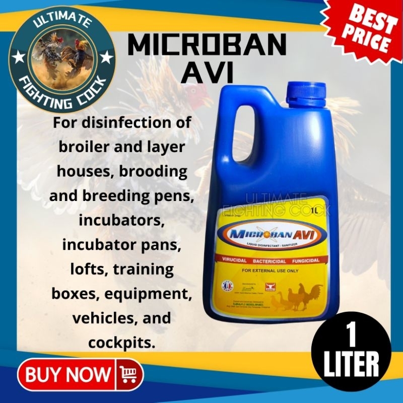 MICROBAN AVI 1 LITER (LIQUID DISINFECTANT) | Shopee Philippines