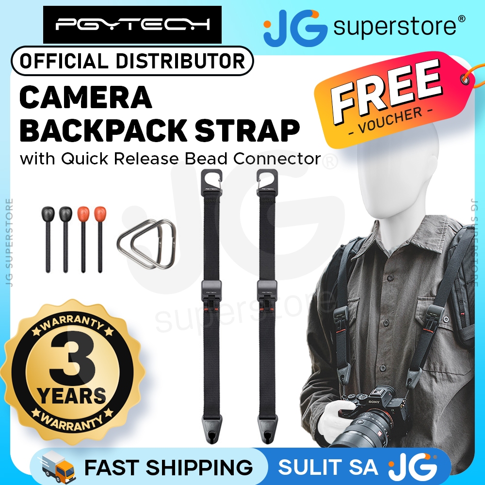 PGYTECH Heavy-Duty Camera Backpack Strap with Quick Release Bead ...