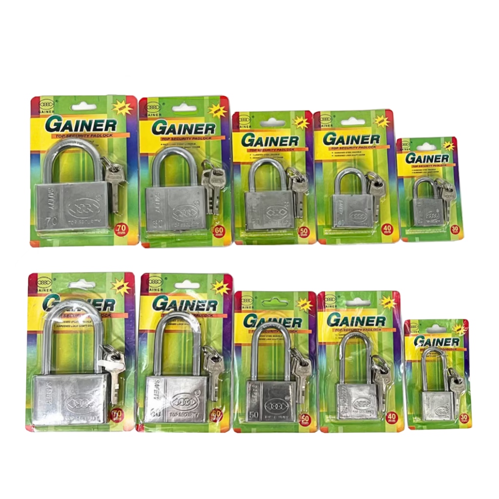 30mm 40mm 50mm 60mm 70mm Stainless Steel Security Padlock | Shopee ...