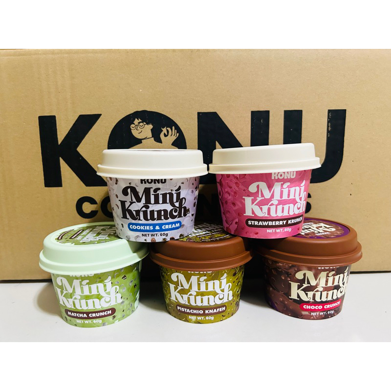 Konu Mini Krunch Cereal Jar 60g / 160g / 360g | Shopee Philippines