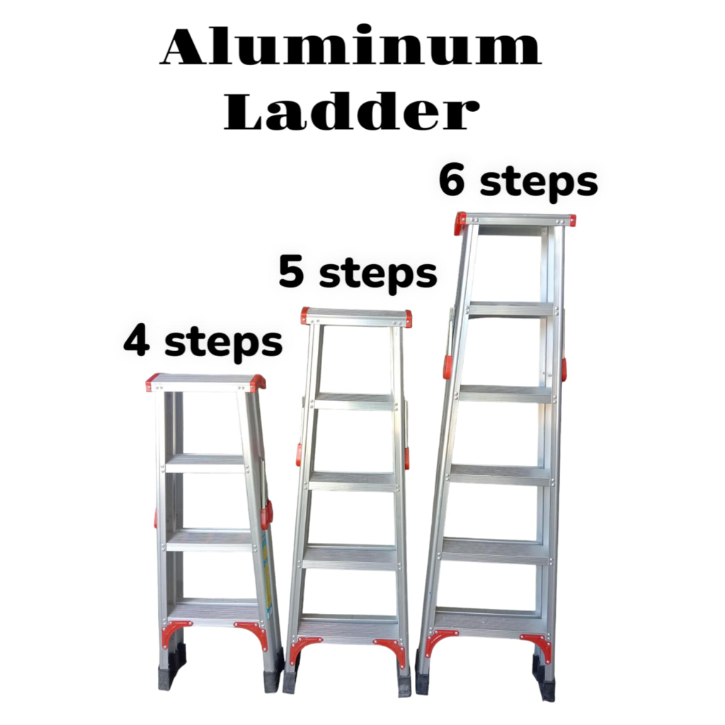 Golden Dragon Aluminum Ladder Hagdan 5 steps, 6 Steps, 7 steps | Shopee ...