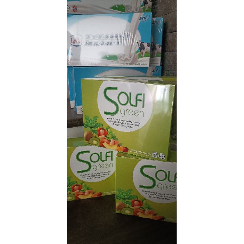 Solfi Green Dietary fiber 30sachets(new packaging!) | Shopee Philippines
