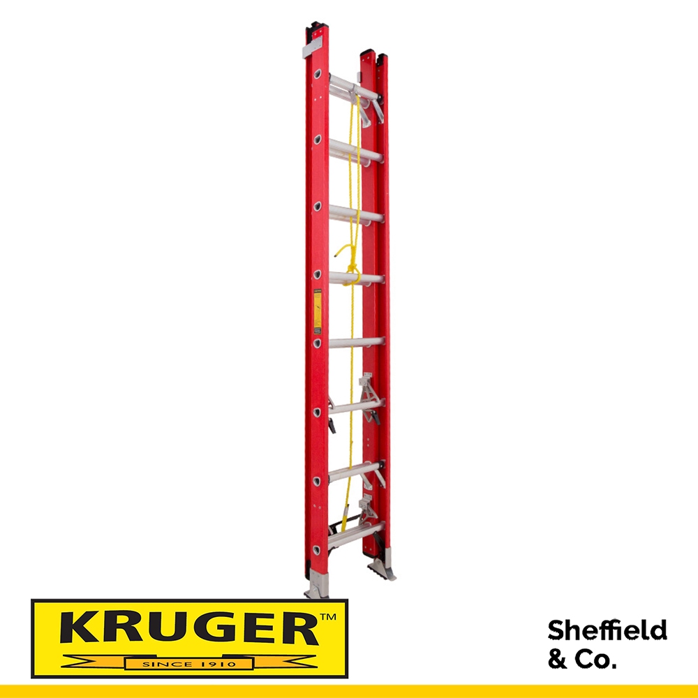 Kruger Fiberglass Extension Ladder, F32808 (8-13 ft) | Shopee Philippines