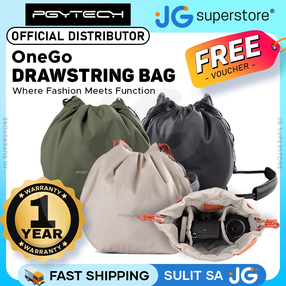 PGYTECH OneGo Drawstring Storage Bag with Detachable Shoulder Strap for ...