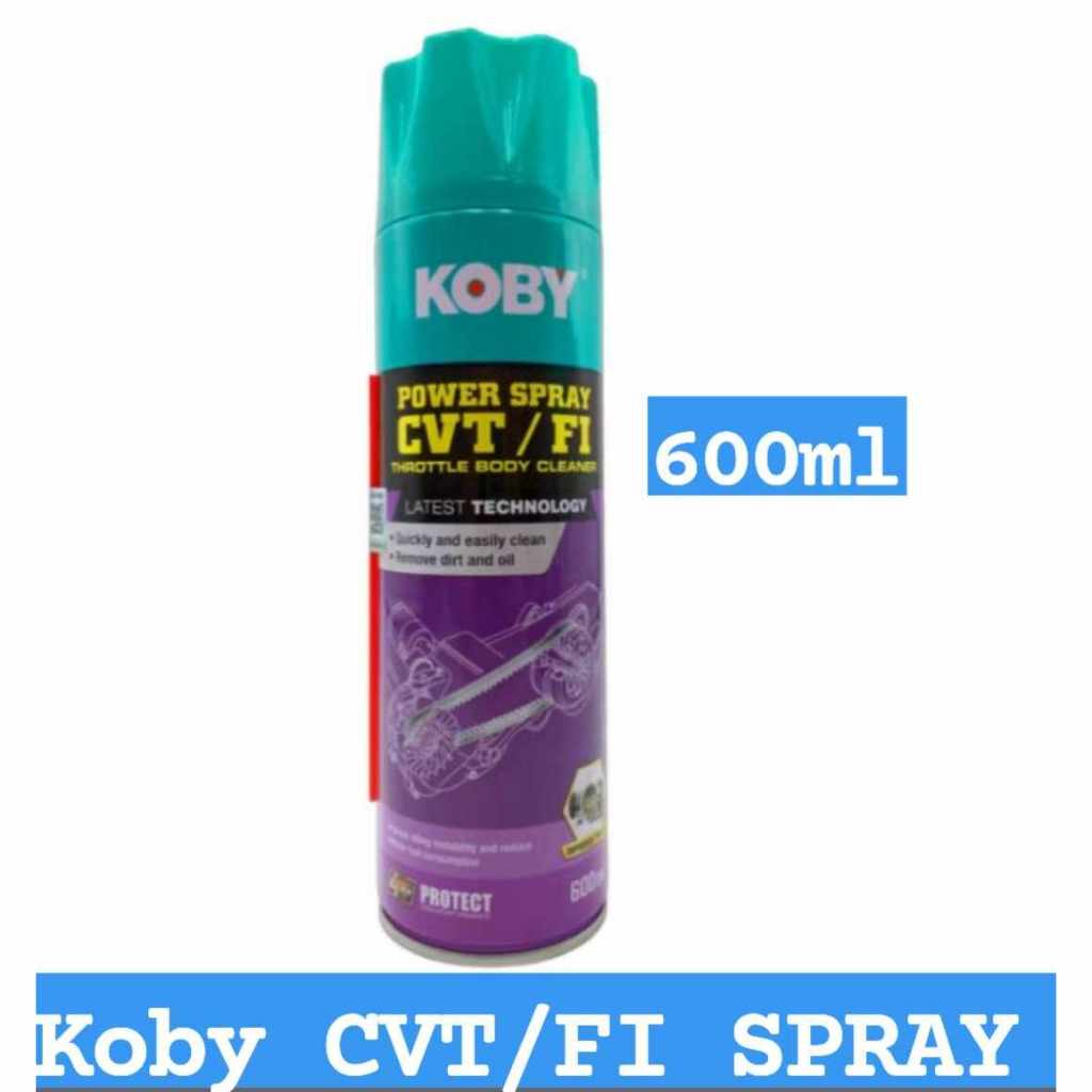 Motorcycle Koby Power Spray - CVT/FI / Throttle Body Cleaner - (450ml ...