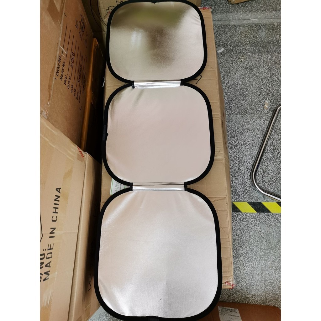 37cm Trifold Reflector - Hand Hold Collapsible Disc Reflector 3in1 ...