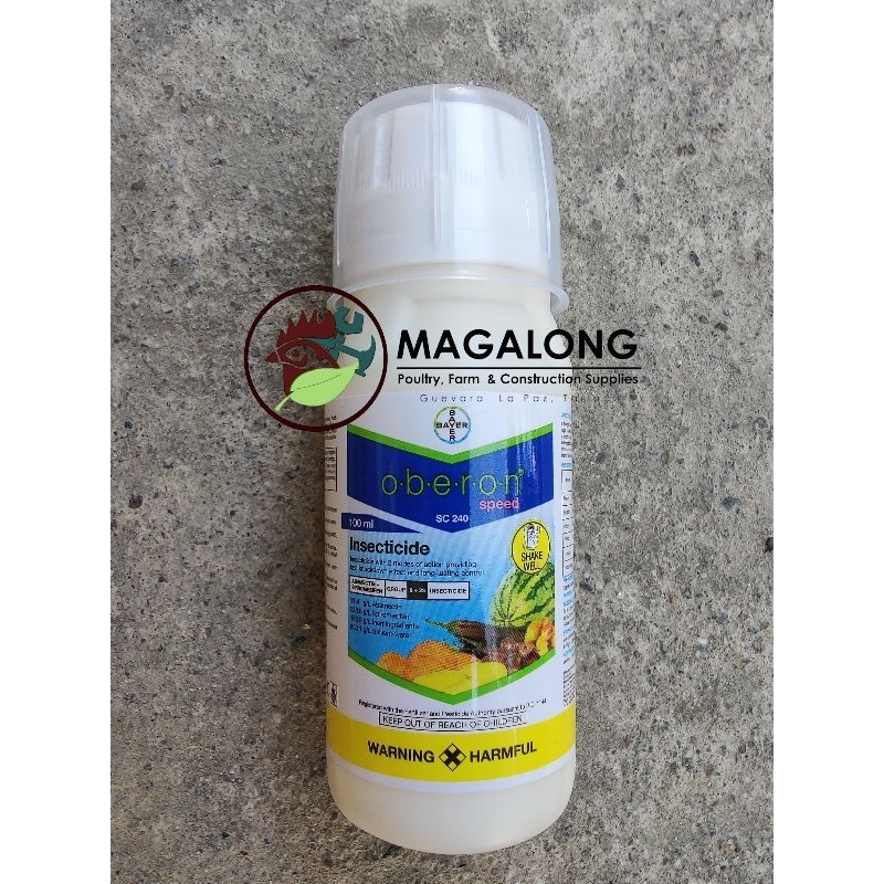 OBERON SPEED SC 240 INSECTICIDE - ABAMECTIN SPIROMESIFEN - BAYER - 100 ...