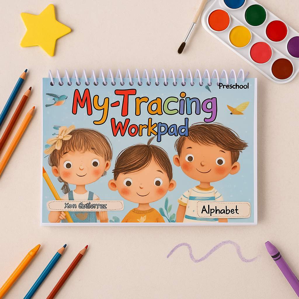 My Tracing Workpad (Tracing Workbook for Ptreschoolers) | Shopee ...