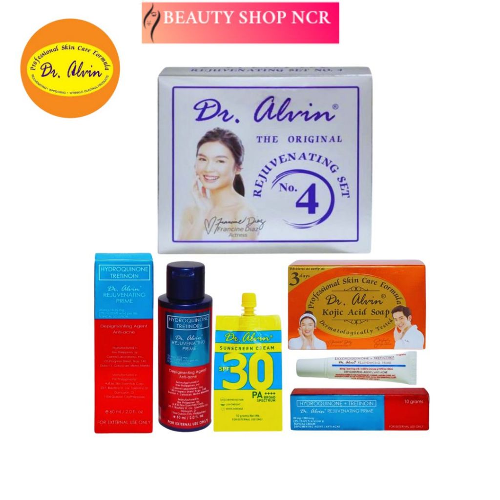 Dr. Alvin Rejuvenating Set # 4 For acne | melasma | wrinkled skin ...