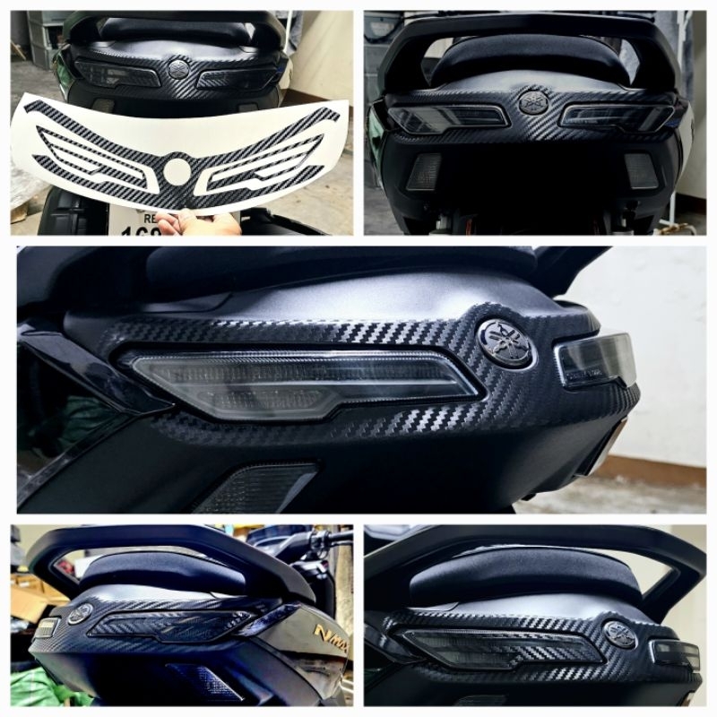 nmax v3 tail light garnish sticker | Shopee Philippines