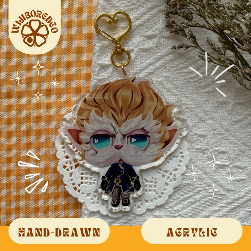 Heimerdinger Acrylic Keychain, Arcane Merch, Heimer Bag Keychain ...