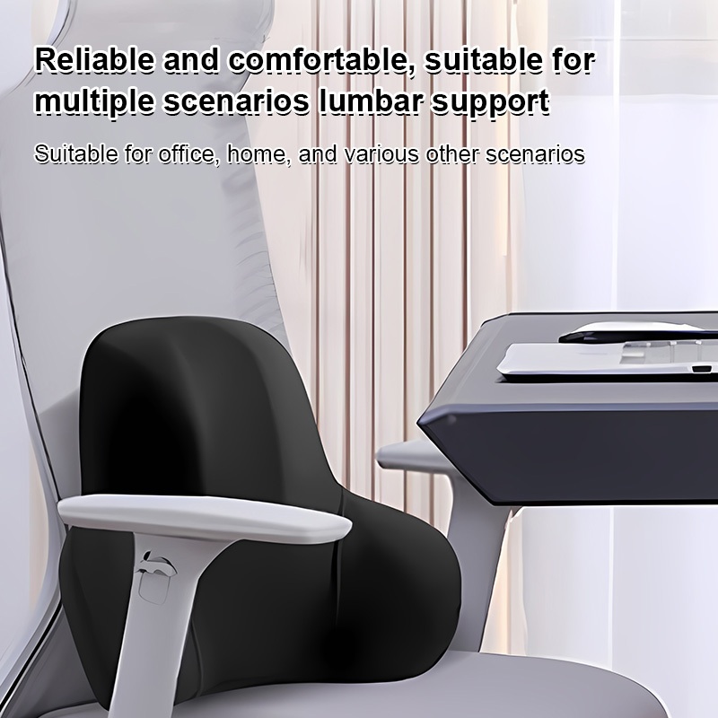 Office Lumbar Cushion Seat Station Sedentary Lumbar Pillow Office Chair ...