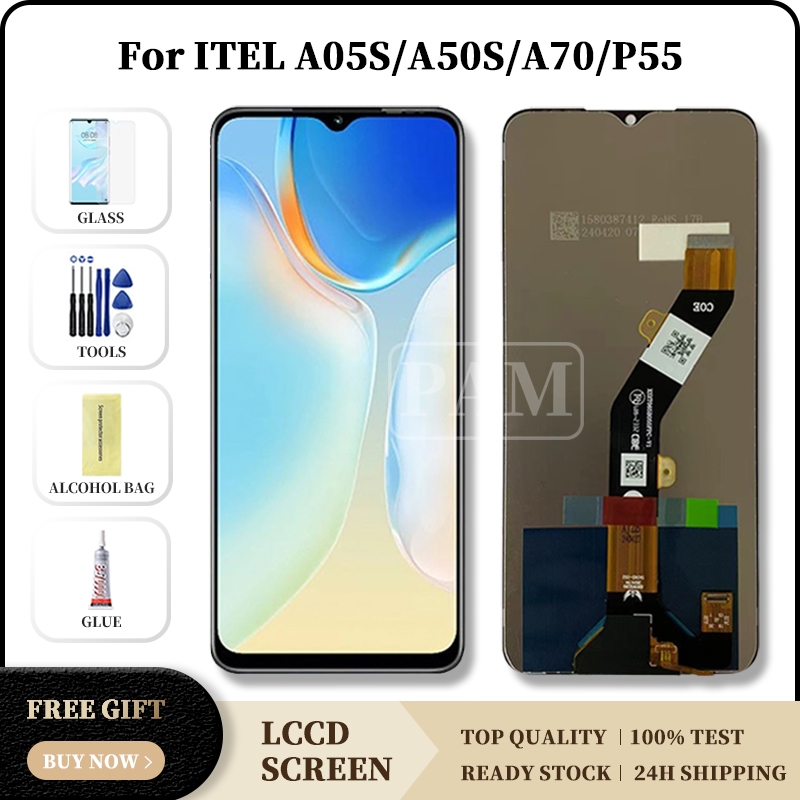 For Itel A70 A50S A05S P55 5G LCD Display Screen For Replacement ...