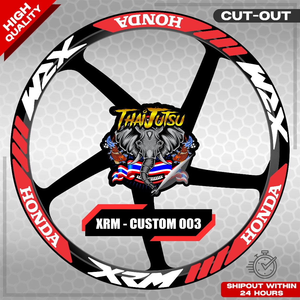 XRM MAG STICKER SET ( 2 MAGS ) - CUSTOM 003 | VINYL WATERPROOF CUT-OUT ...