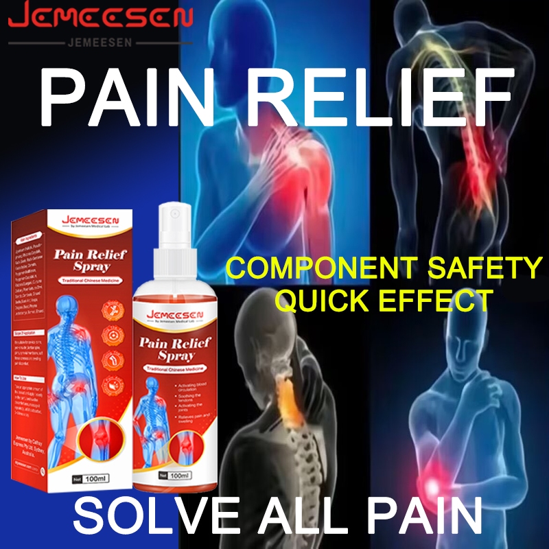Jemeesen Lumbar Spine Relief Spray Original Back Pain Muscle Ache ...