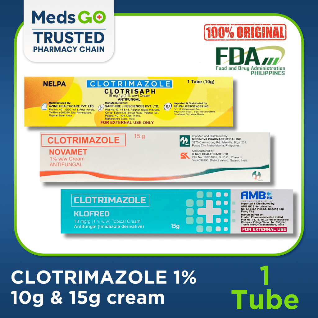 Clotrimazole Antifungal Cream (Canesten generic) | Shopee Philippines