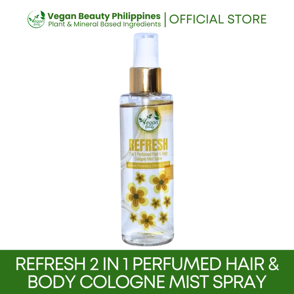 Refresh 2 in 1 Perfumed Hair & Body Cologne Mist Spray - 100ml VB ...