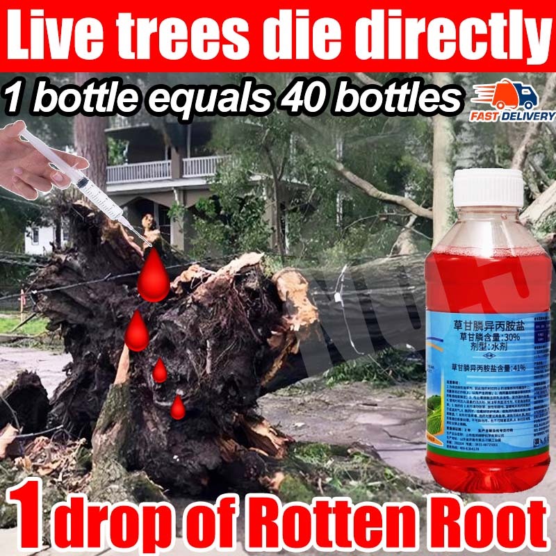 1 second tree root rot Tree killer kill grass herbicide grass killer ...
