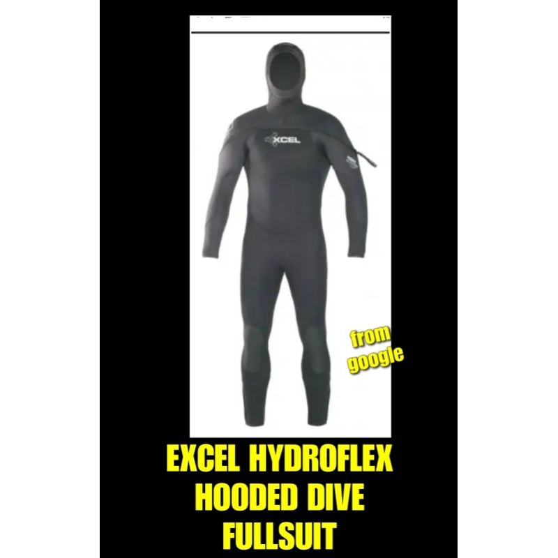 PRELOVED EXCEL HYDROFLEX HOODED DIVE FULLSUI | Shopee Philippines
