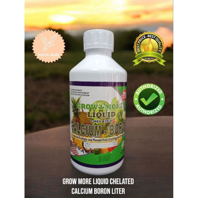 GROW MORE Liquid Chelated Calcium Boron Liter | Shopee Philippines