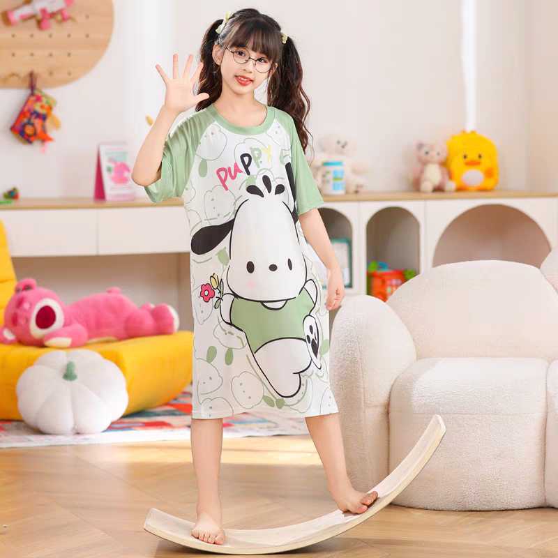 @ELLA Kids Pajama Dress For Girls Sleepwear Daster 2-10years 384 ...