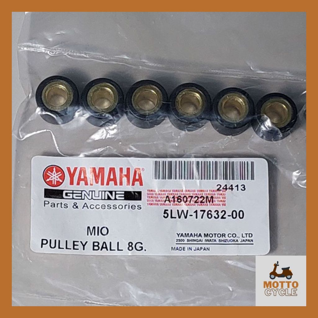 YAMAHA MIO SPORTY 115 - 8G 9G 10G 11G 12G FLY BALL / PULLEY BALL ...